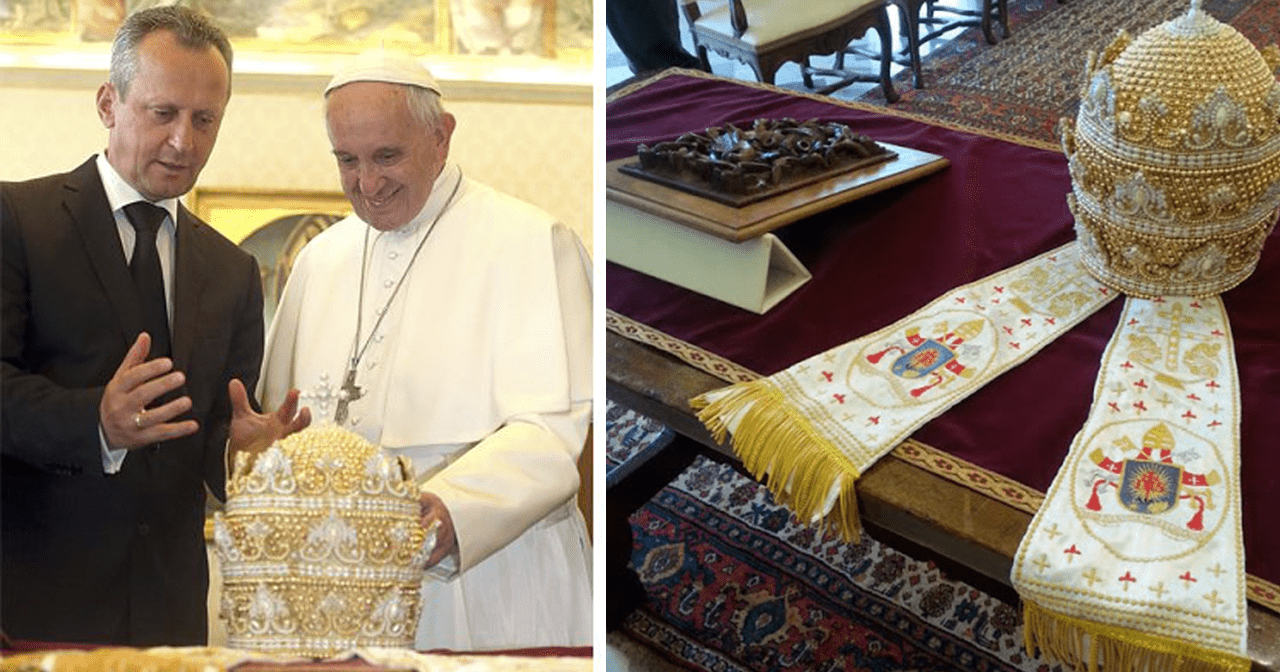 Pope Francis Receives Papal Tiara | uCatholic